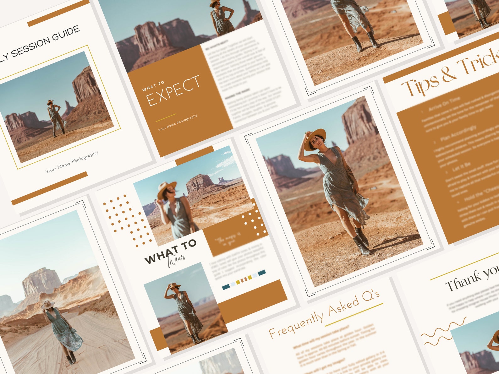 CANVA Photography Family Session Guide | Client Welcome Packet ...