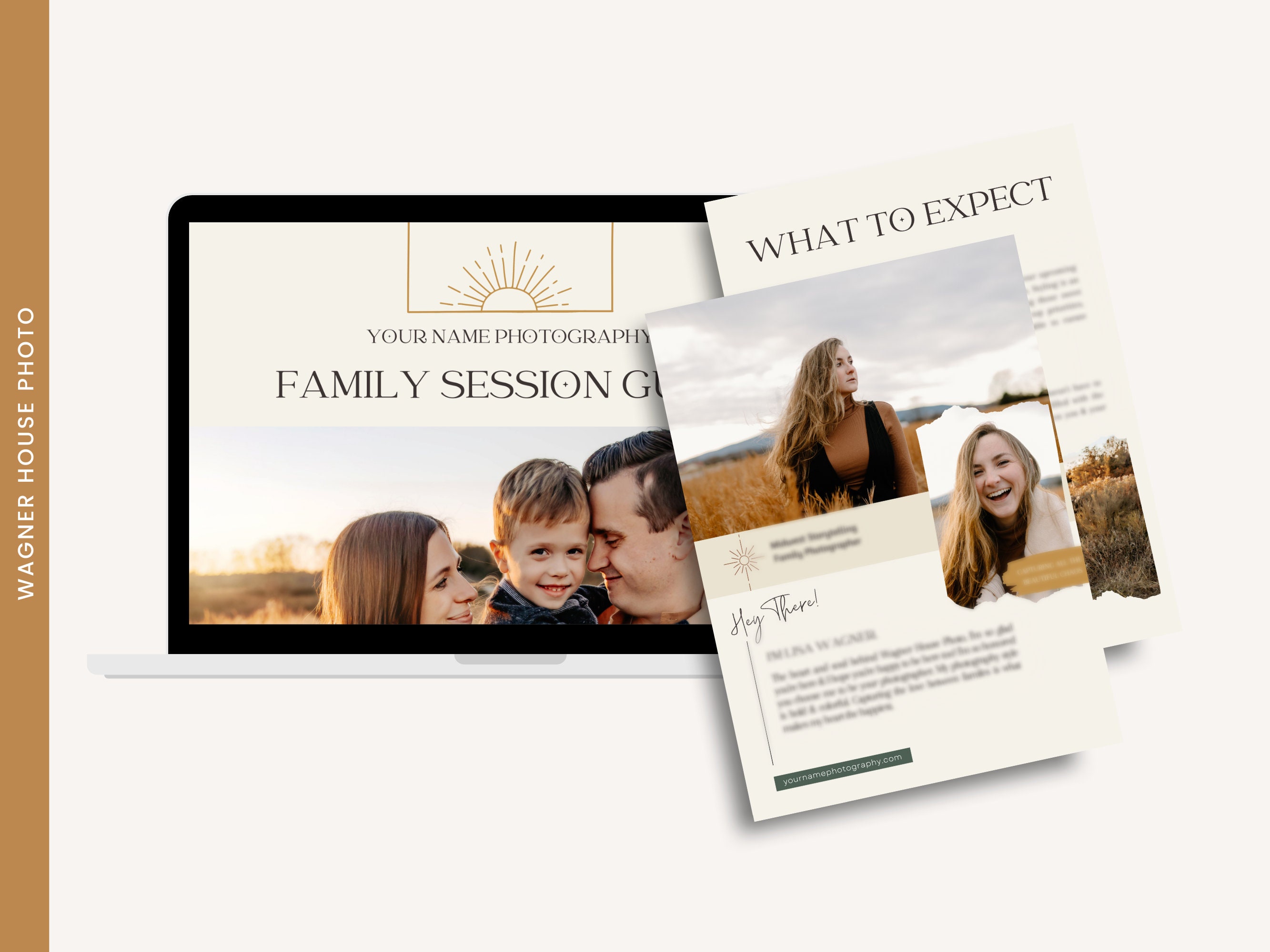 CANVA Photography Family Session Guide | Client Welcome Packet ...