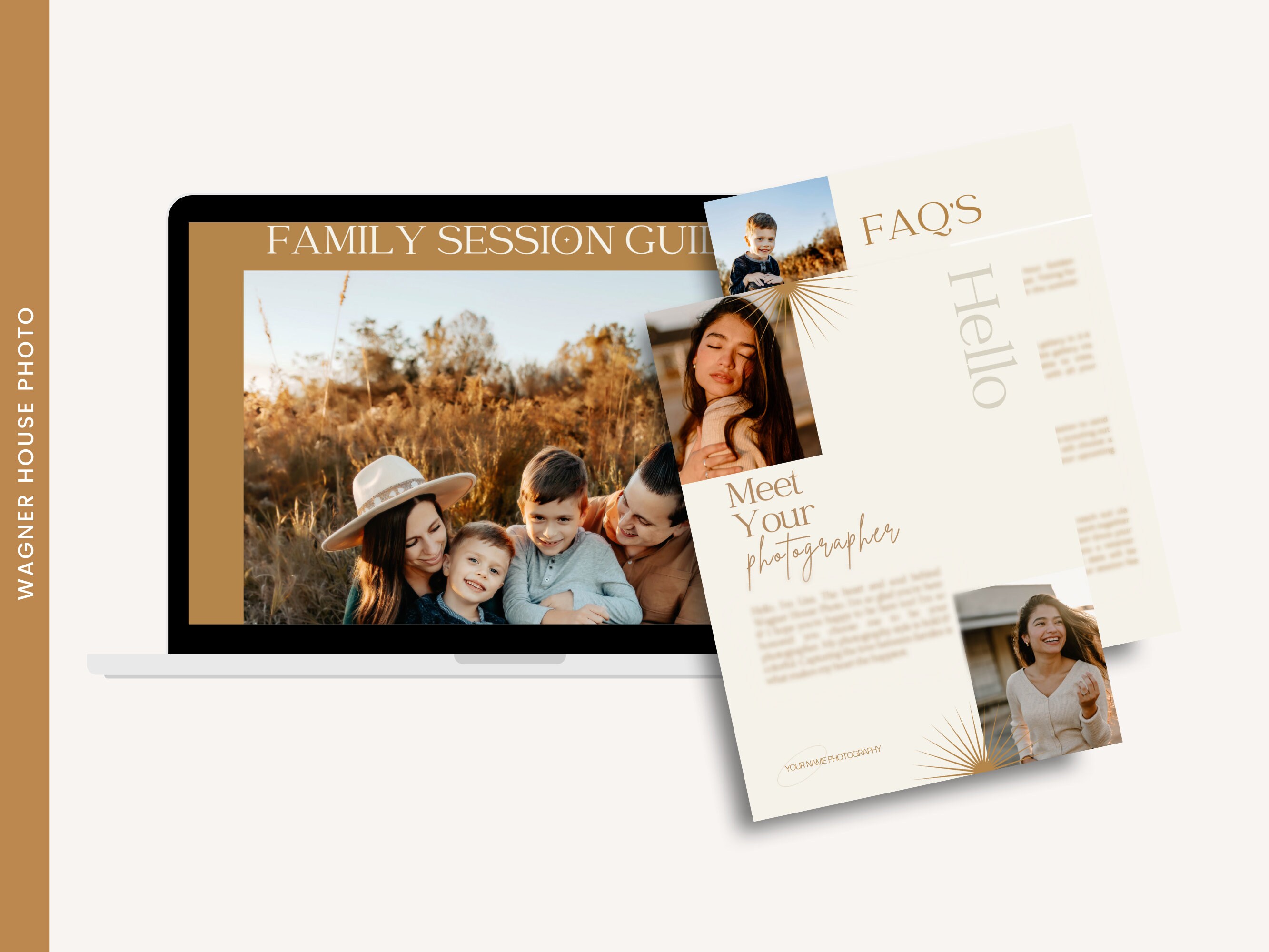 CANVA Photography Family Session Guide Client Welcome Packet Styling ...