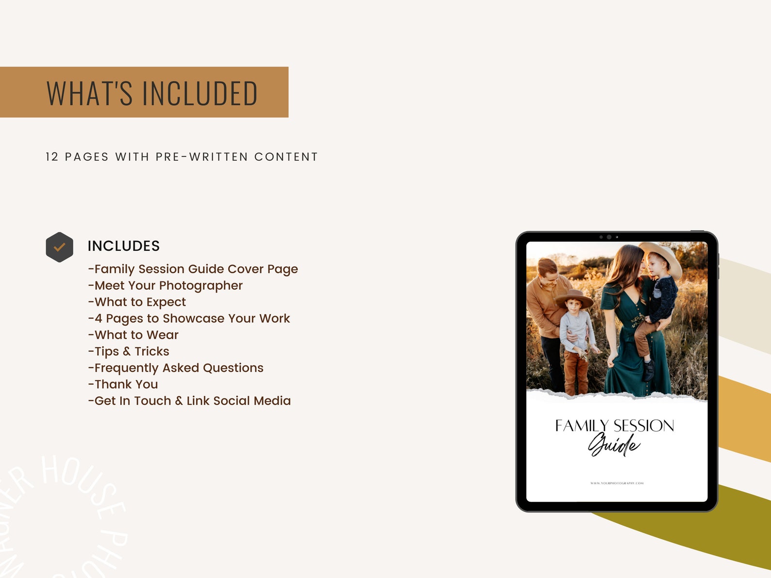 CANVA Photography Family Session Guide | Client Welcome Packet ...