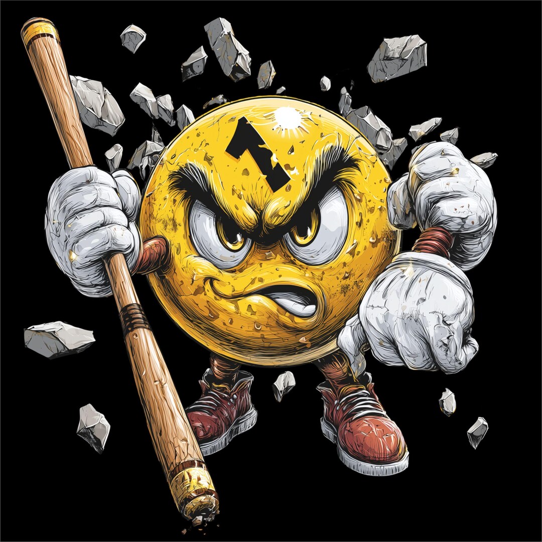 Yellow Cue Ball PNG | Billiard Ball Character | Pool Player Shirt ...