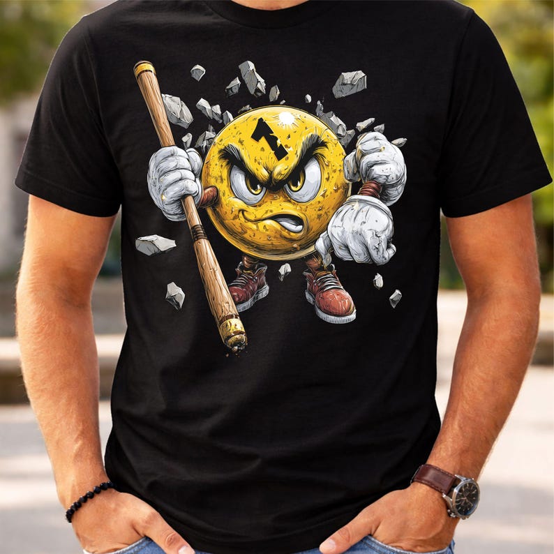 Angry Number One Ball PNG | Billiards Mascot Design | Pool Cue Sports ...