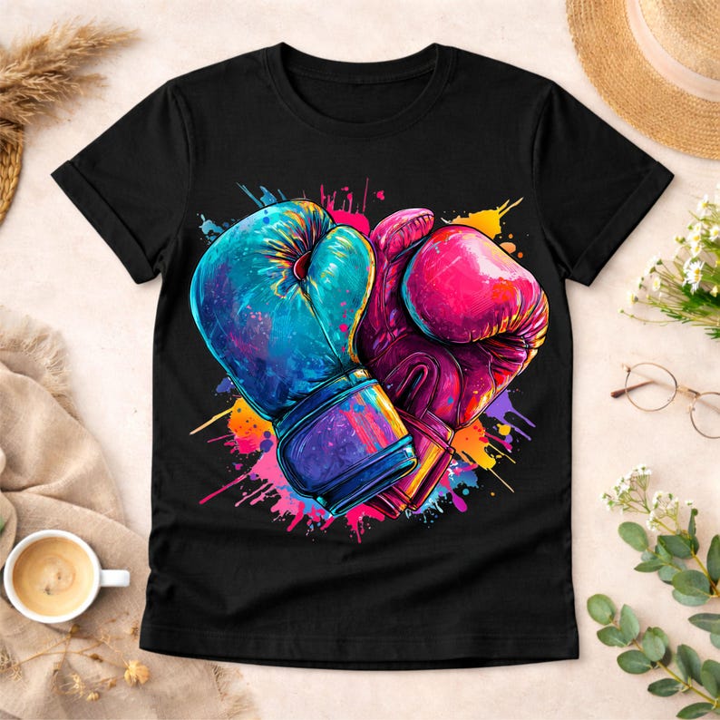Boxing Gloves Heart PNG | Boxing Motivation Art | Fighter Spirit ...