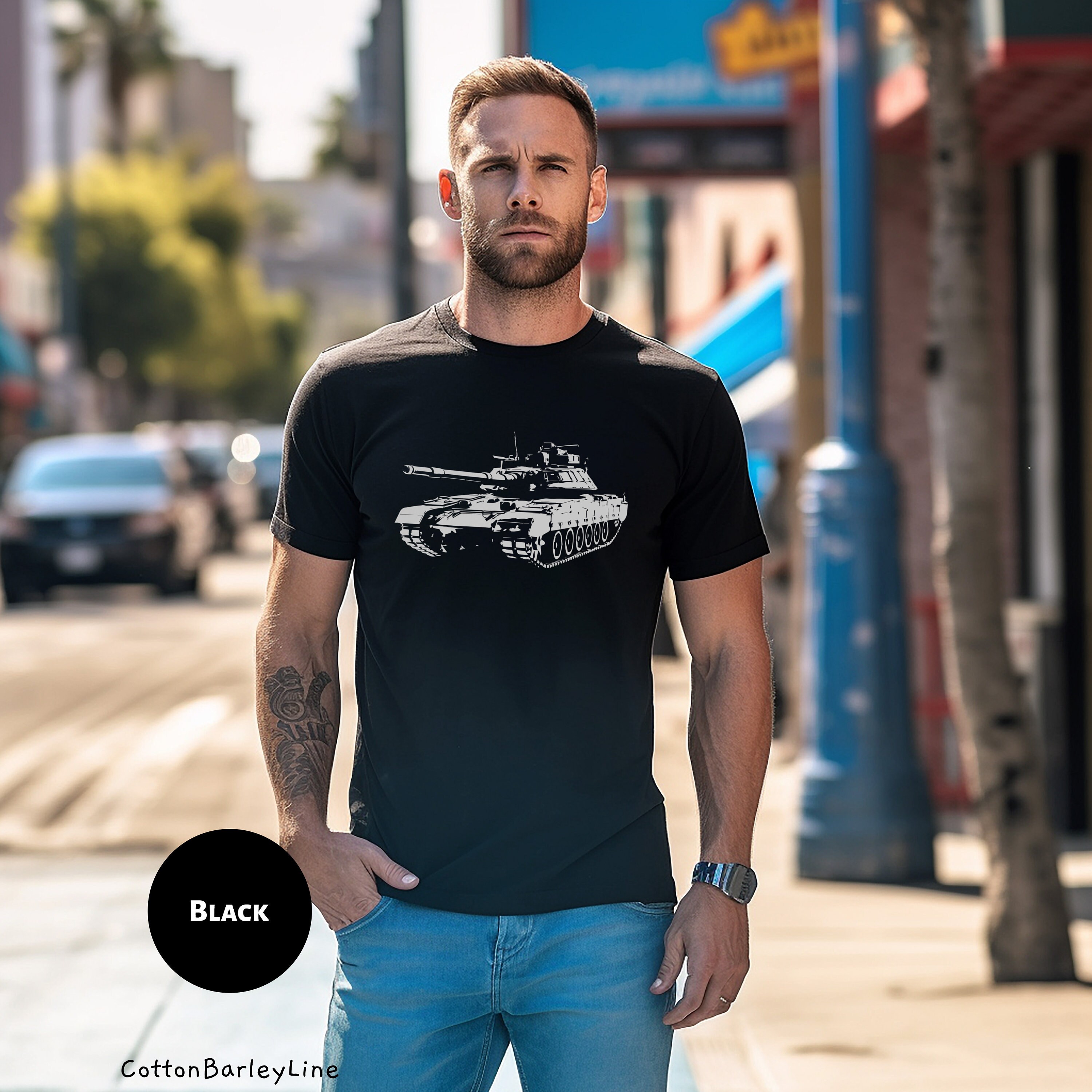 Army Tank Shirts Battle Tee Shirts Military School T-shirt World War ...