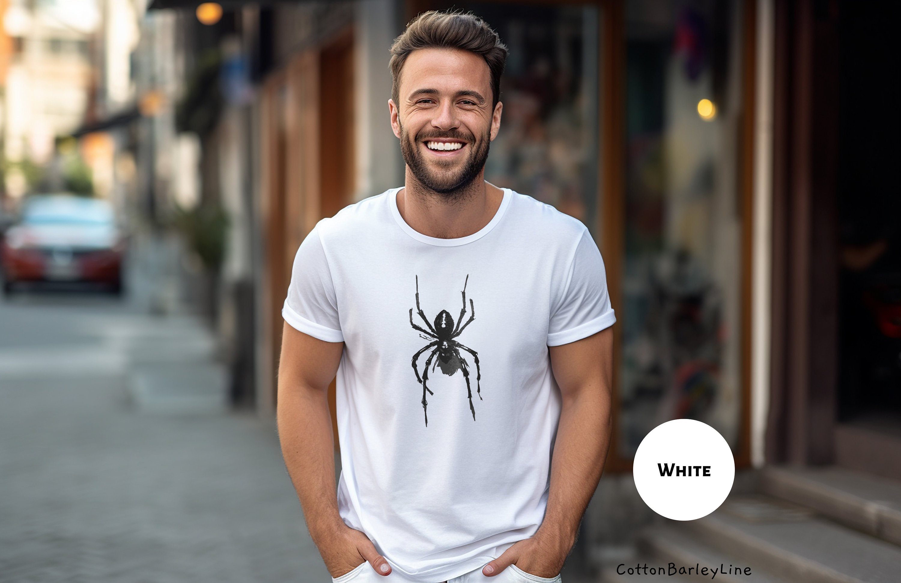 Beautiful Elegant Spider Shirt Spiders Man Tee Shirts Woman - Etsy