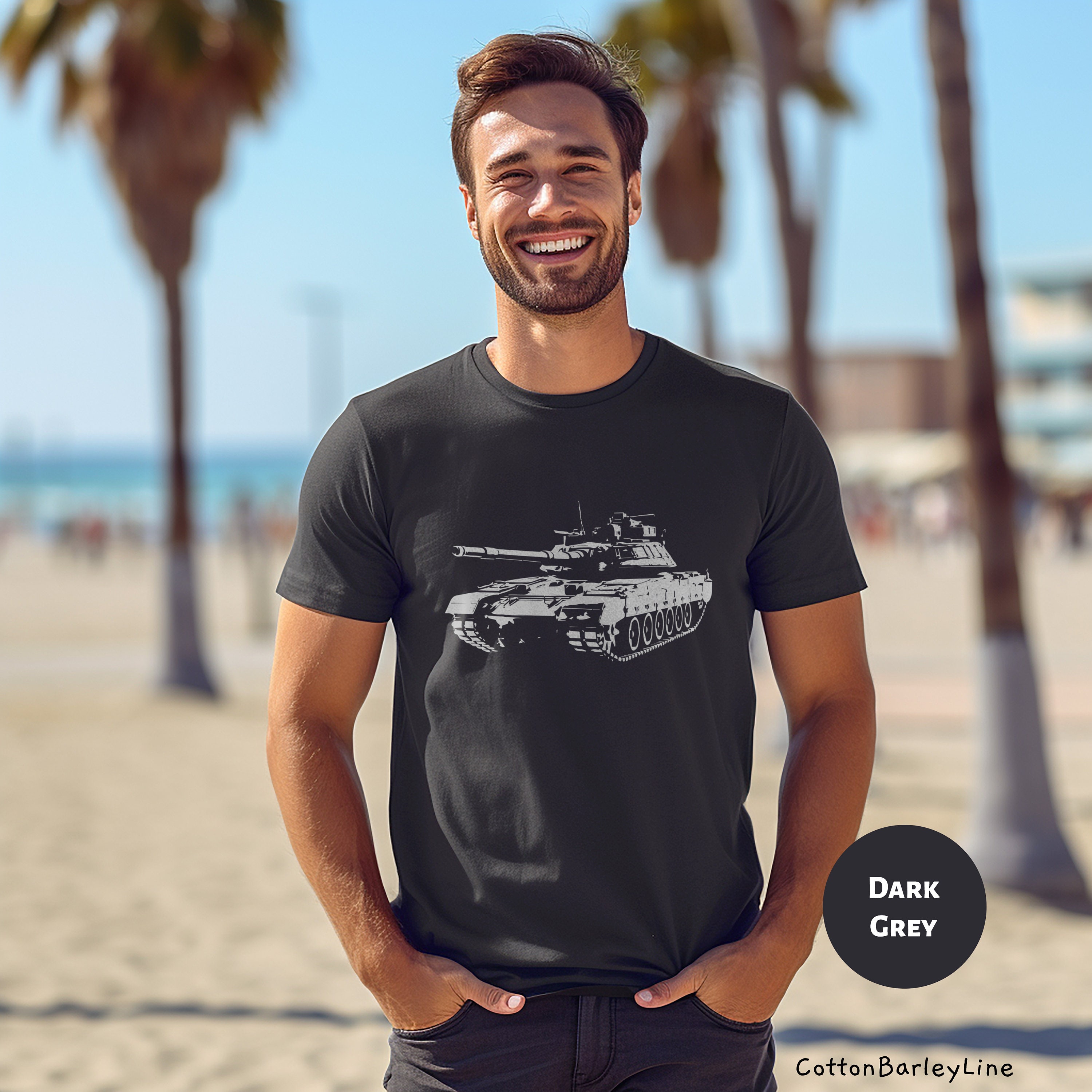 Army Tank Shirts Battle Tee Shirts Military School T-shirt World War ...