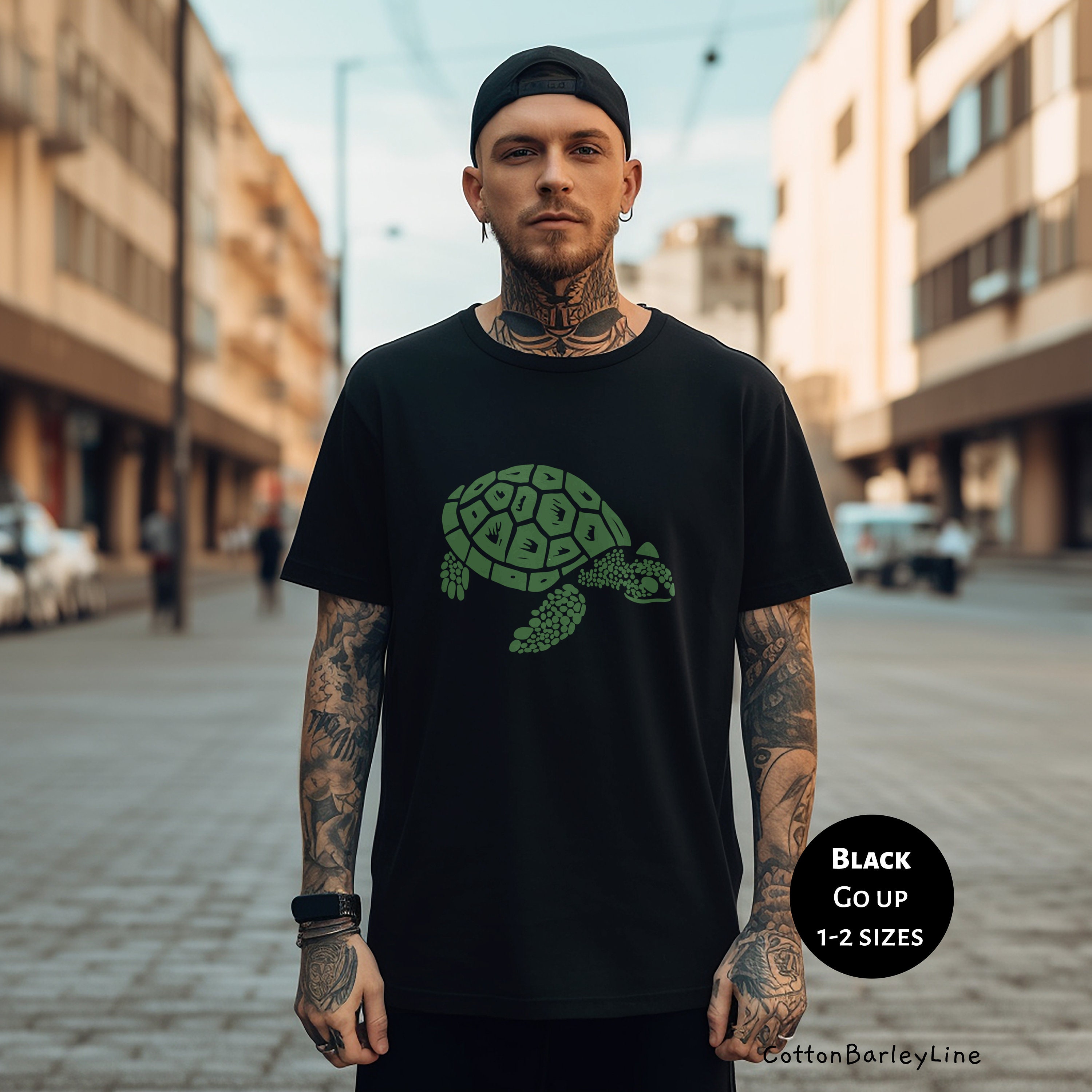 Green Turtle Shirt Save Sea Turtles Cute Beach Summer Family Vacation ...