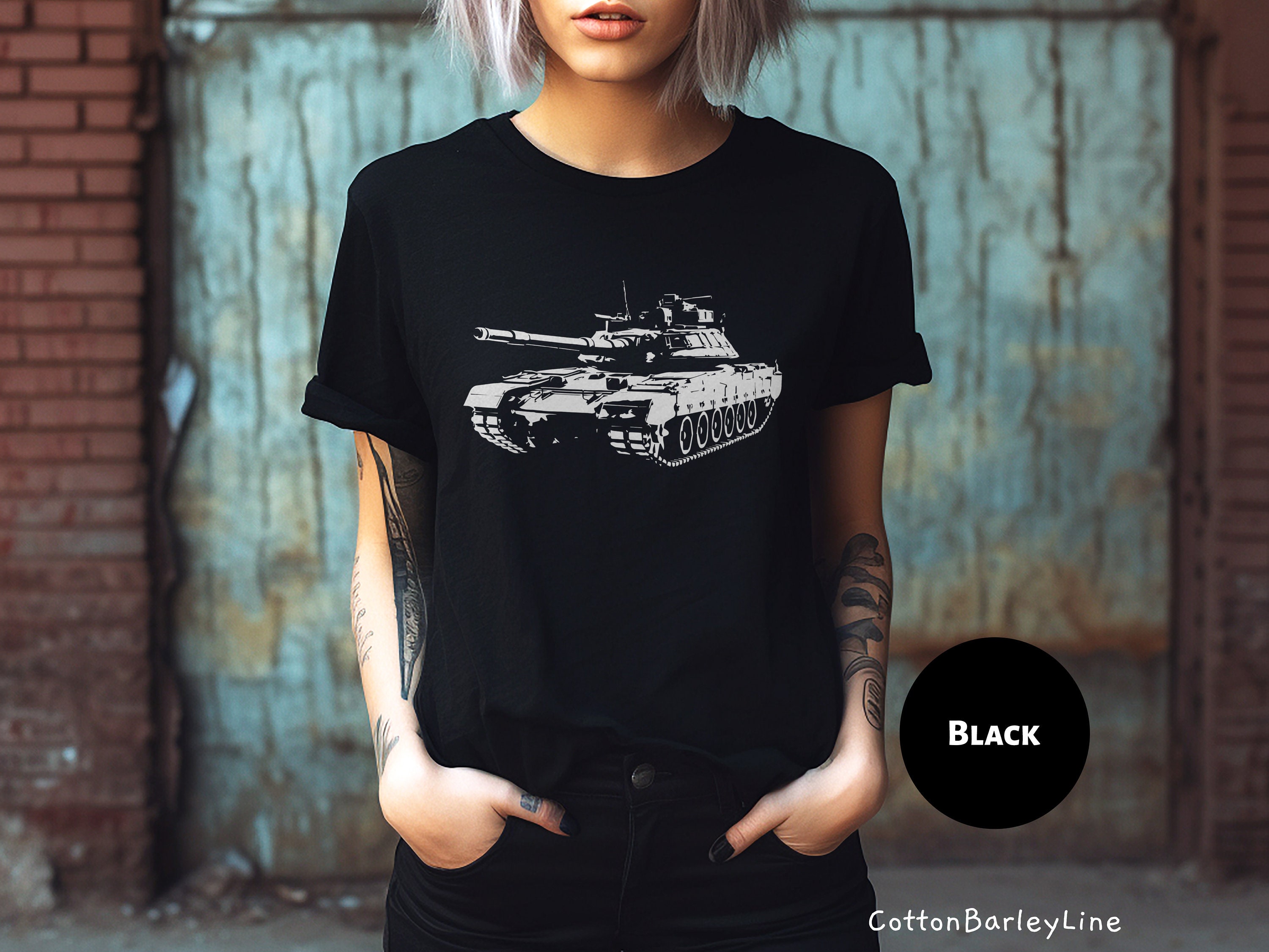 Army Tank Shirts Battle Tee Shirts Military School T-shirt World War ...