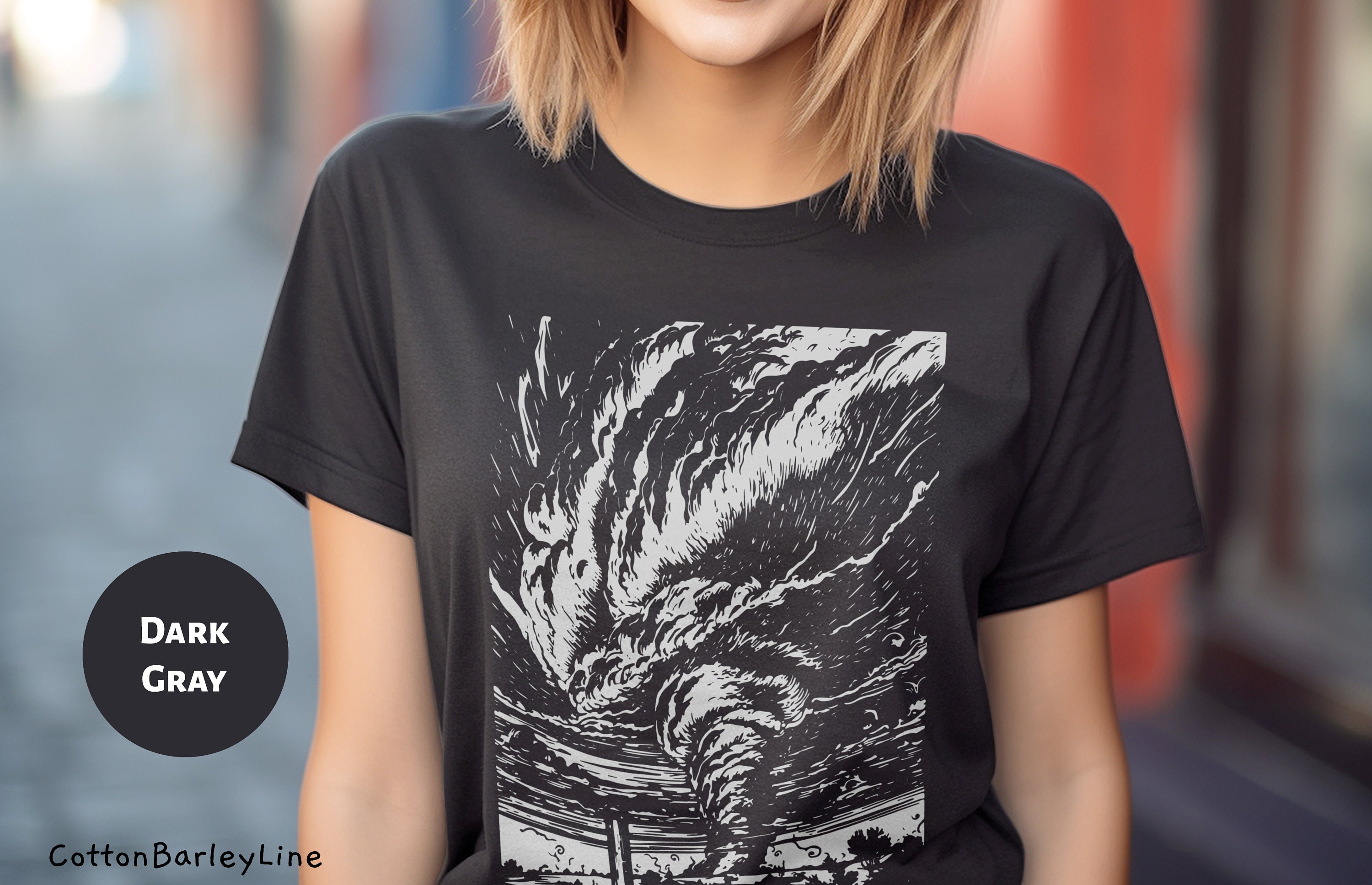 Tornado Shirt Tornadoes Tee Shirts Meteorology Short-sleeve Unisex ...