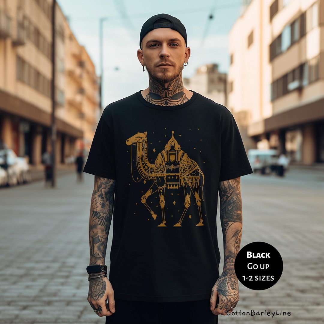 Camel Shirt Desert Animals Tee Shirts Camel Lover Clothing Camel Farmer ...