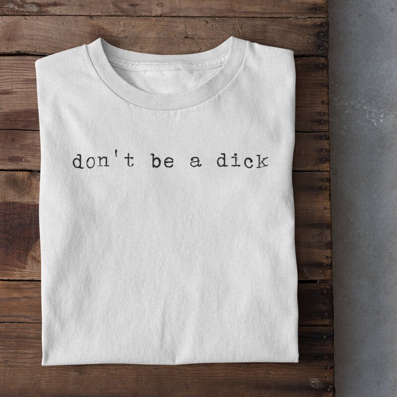 Funny Dick T Shirt Etsy