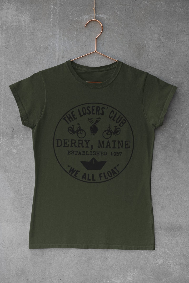 Organic Cotton Classic Horror IT Losers Club Tshirt Fair - Etsy