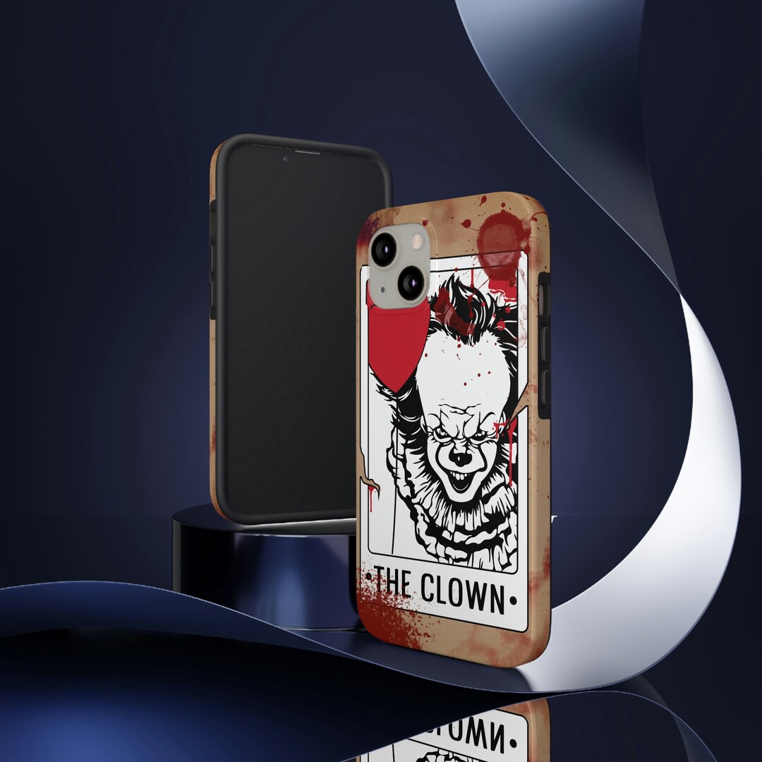 Pennywise Horror Movie IT Classic Stephen King Tarot Card iPhone Case ...