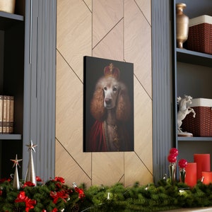 Elegant Royal Standard Poodle Portrait: A Timeless Masterpiece for ...