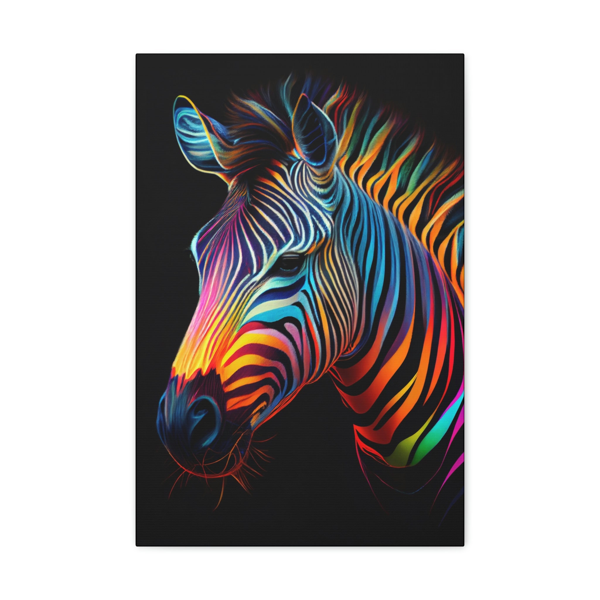 Abstract Zebra Paintings