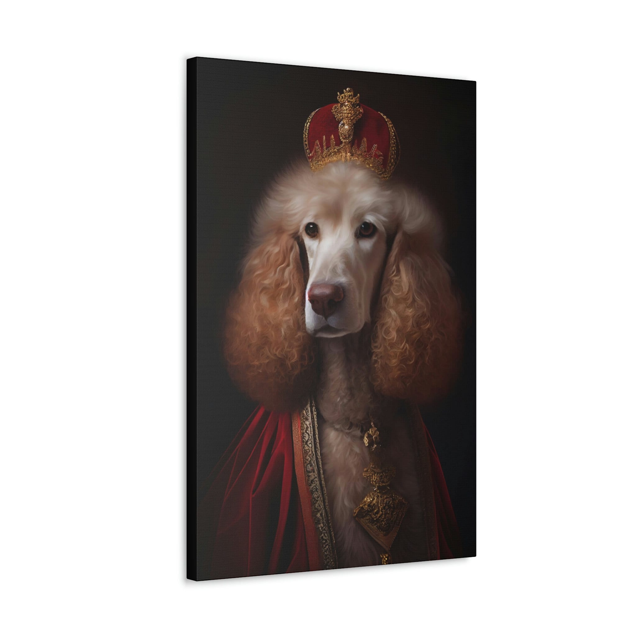 Elegant Royal Standard Poodle Portrait: A Timeless Masterpiece for ...