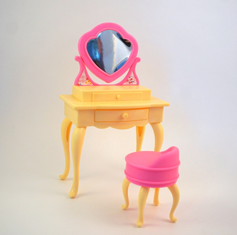 1996 Vintage Barbie Folding Pretty House Complete Bedroom Playset 67552 ...