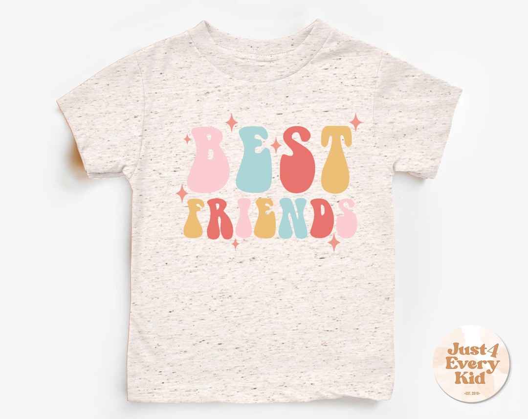Best Friends Kids Shirt, Bestie Toddler Shirt, Cute Natural Toddler Tee ...