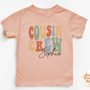 Personalized Cousin Crew Shirt, Cousin Crew Toddler Shirt, Name Shirt ...