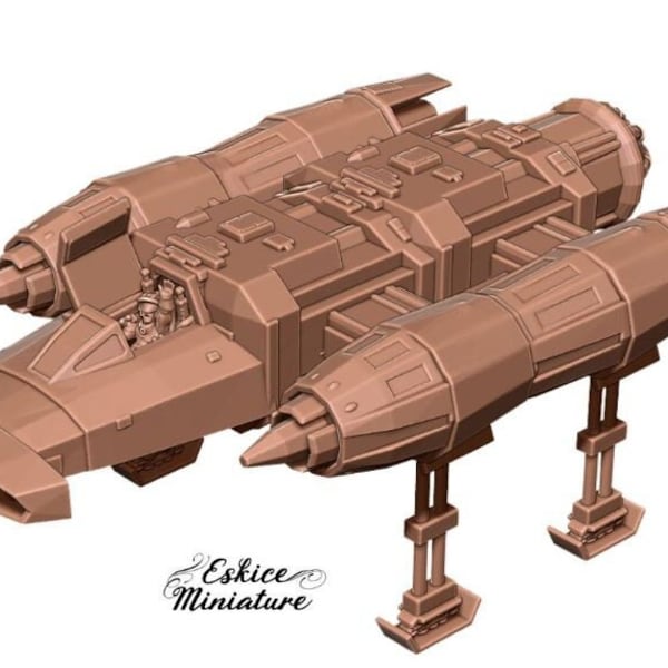 Spaceship Miniature - Etsy