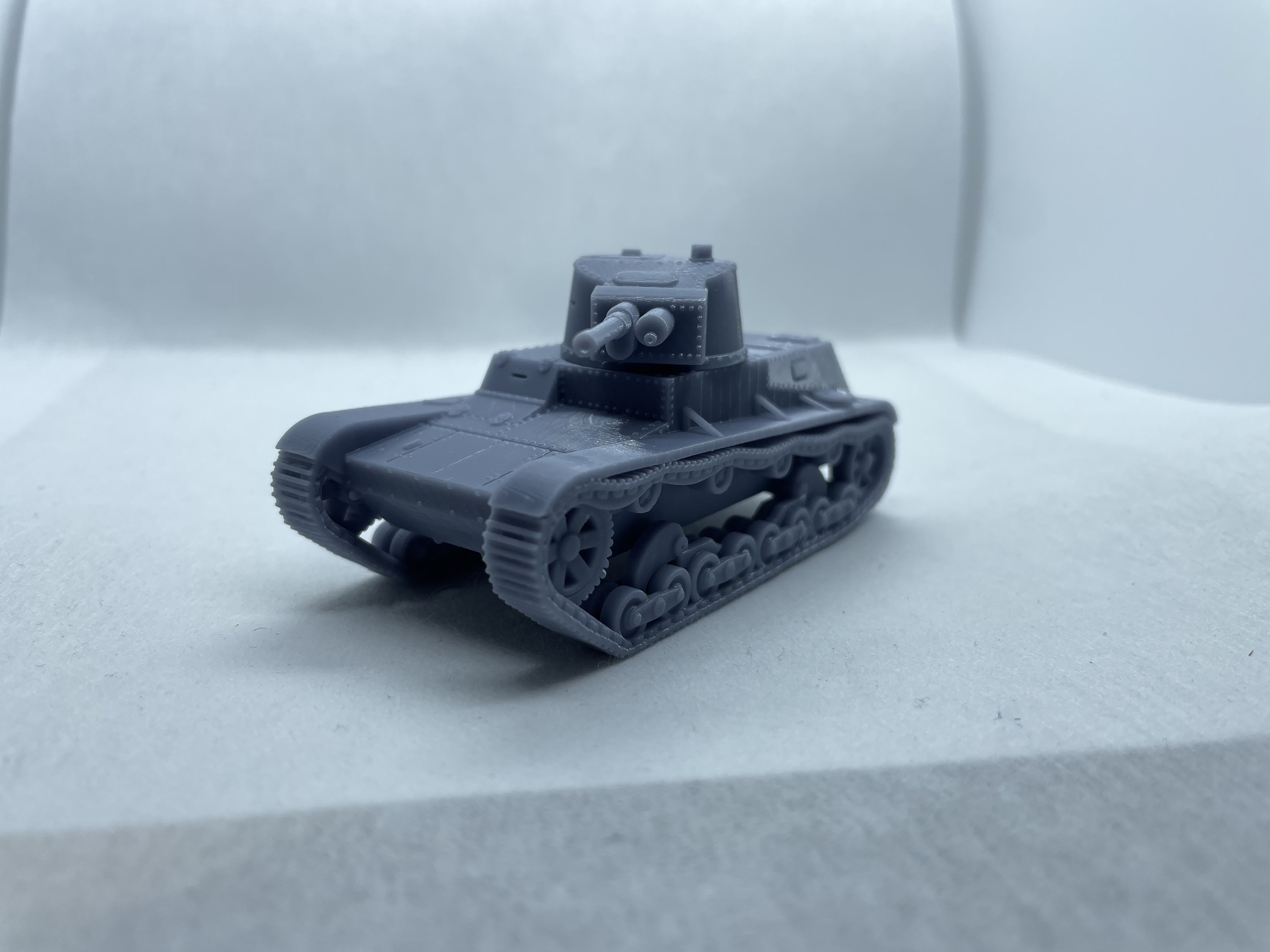 7TP Single Turret Polish Light Tank 3D Resin Printed, 28mm Scale - Etsy