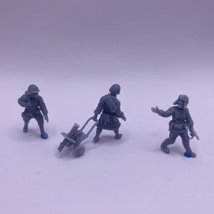 5x Soviet Army Maxim Squad - World War 2 - 3D Resin Printed, 28mm Scale ...