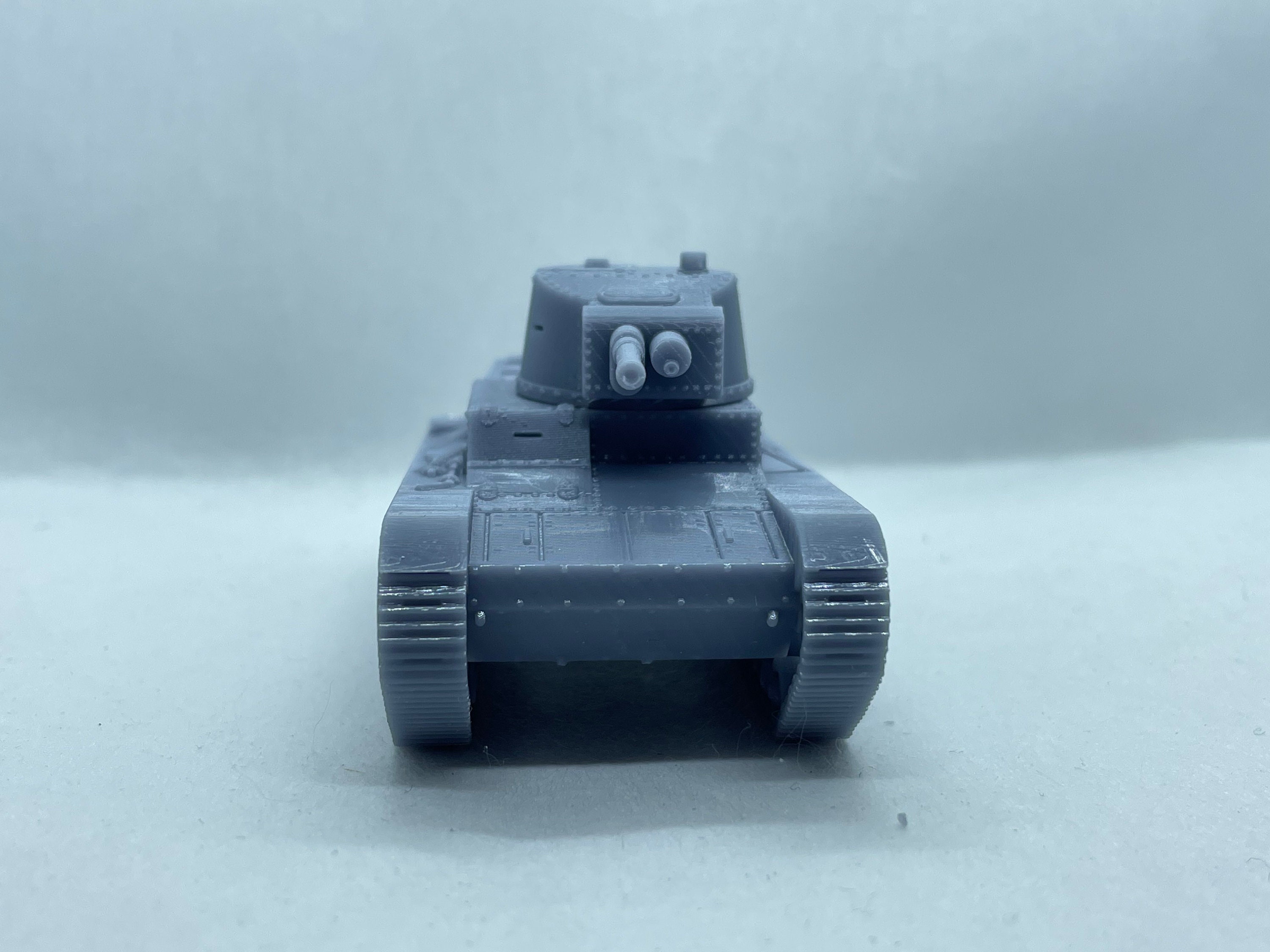 7TP Single Turret Polish Light Tank 3D Resin Printed, 28mm Scale - Etsy
