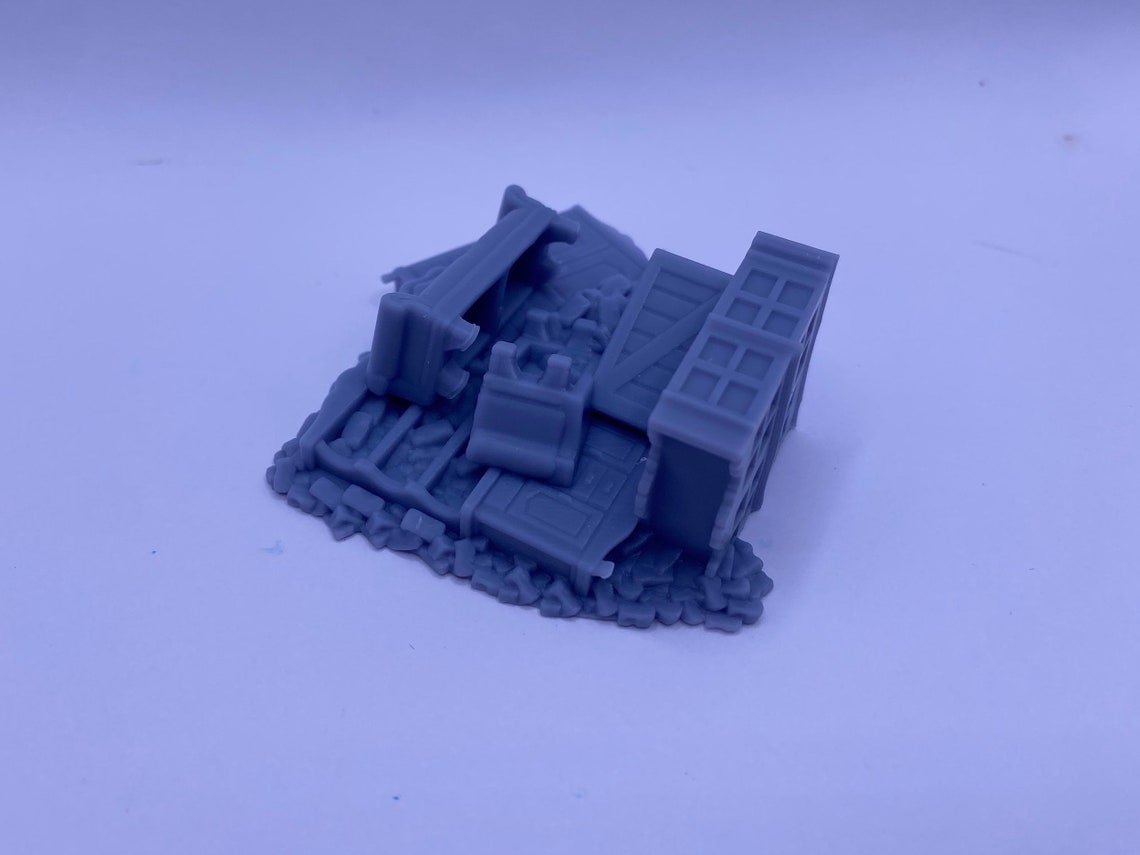 Generic WW2 Barricade Scatter Terrain - 3D Resin Printed, 28mm Scale - Etsy