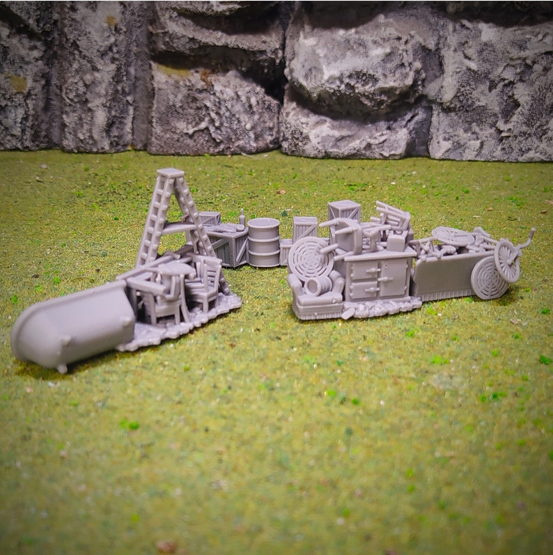 Generic WW2 Barricade Scatter Terrain 3D Resin Printed 28mm - Etsy