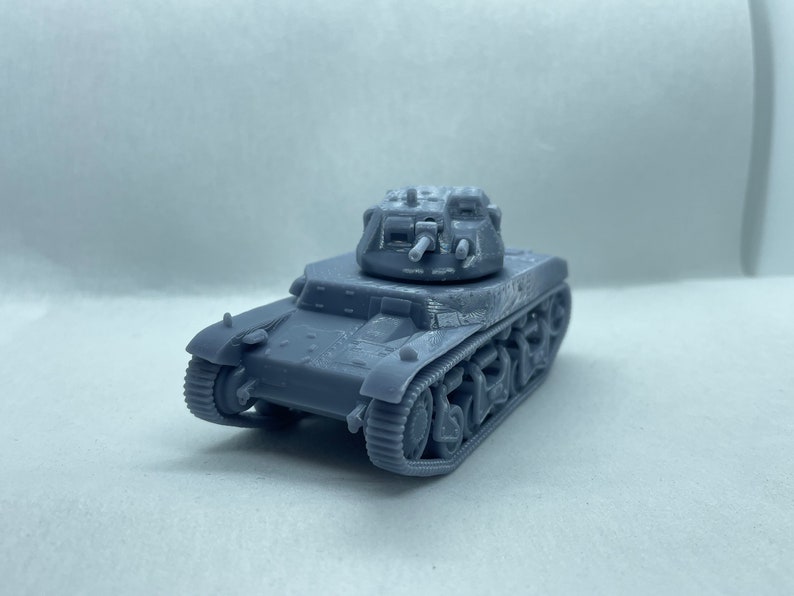 AMC-35 French Light Tank 3D Resin Printed, 28mm Scale - Etsy