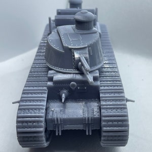 Char 2C French Super Heavy Tank - 3D Resin Printed, 28mm Scale - Etsy