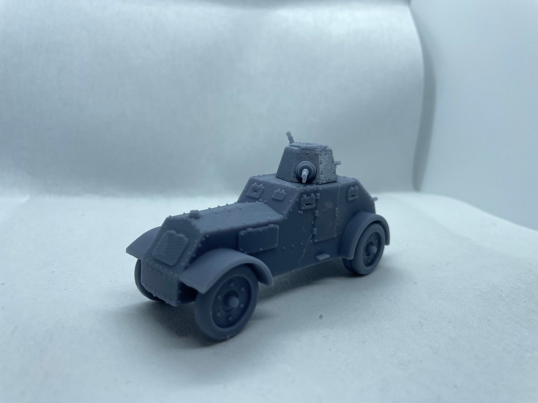 WZ29 Ursus Polish Armored Car - 3D Resin Printed, 28mm Scale - Etsy