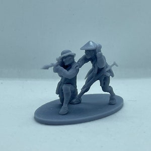 9x Vietnam Viet Cong RPG / RPK Support Squad - 3D Resin Printed, 28mm ...