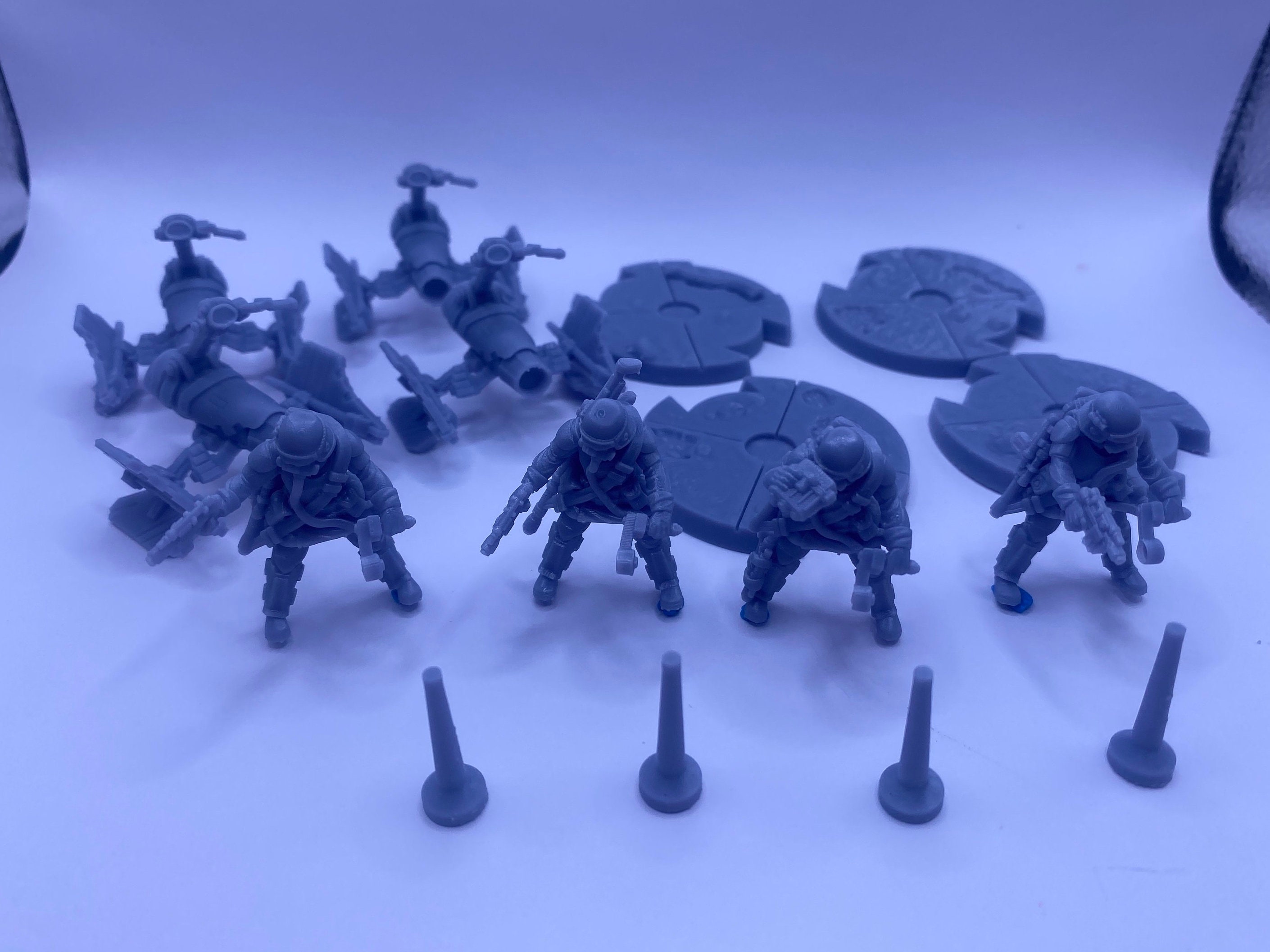 4x Swamp Speeder Trooper Squad Interstellar Civil War 3D - Etsy