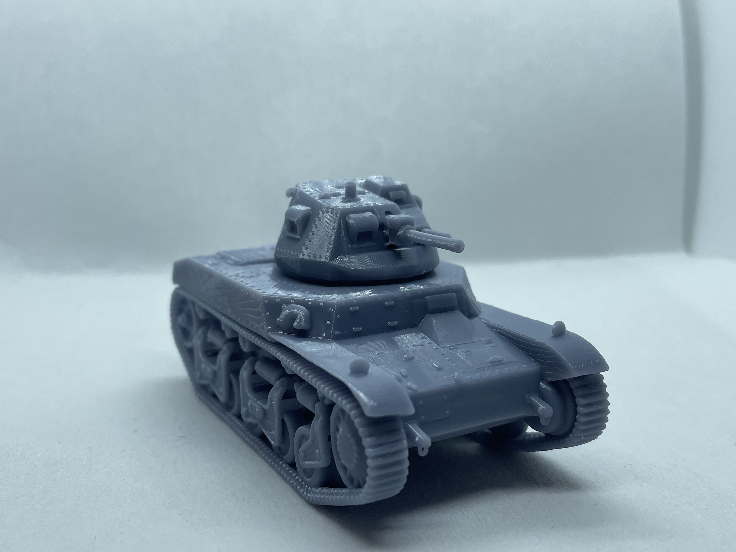 AMC-35 French Light Tank 3D Resin Printed, 28mm Scale - Etsy