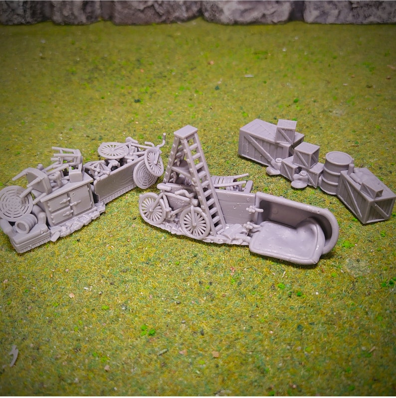 Generic WW2 Barricade Scatter Terrain 3D Resin Printed 28mm - Etsy