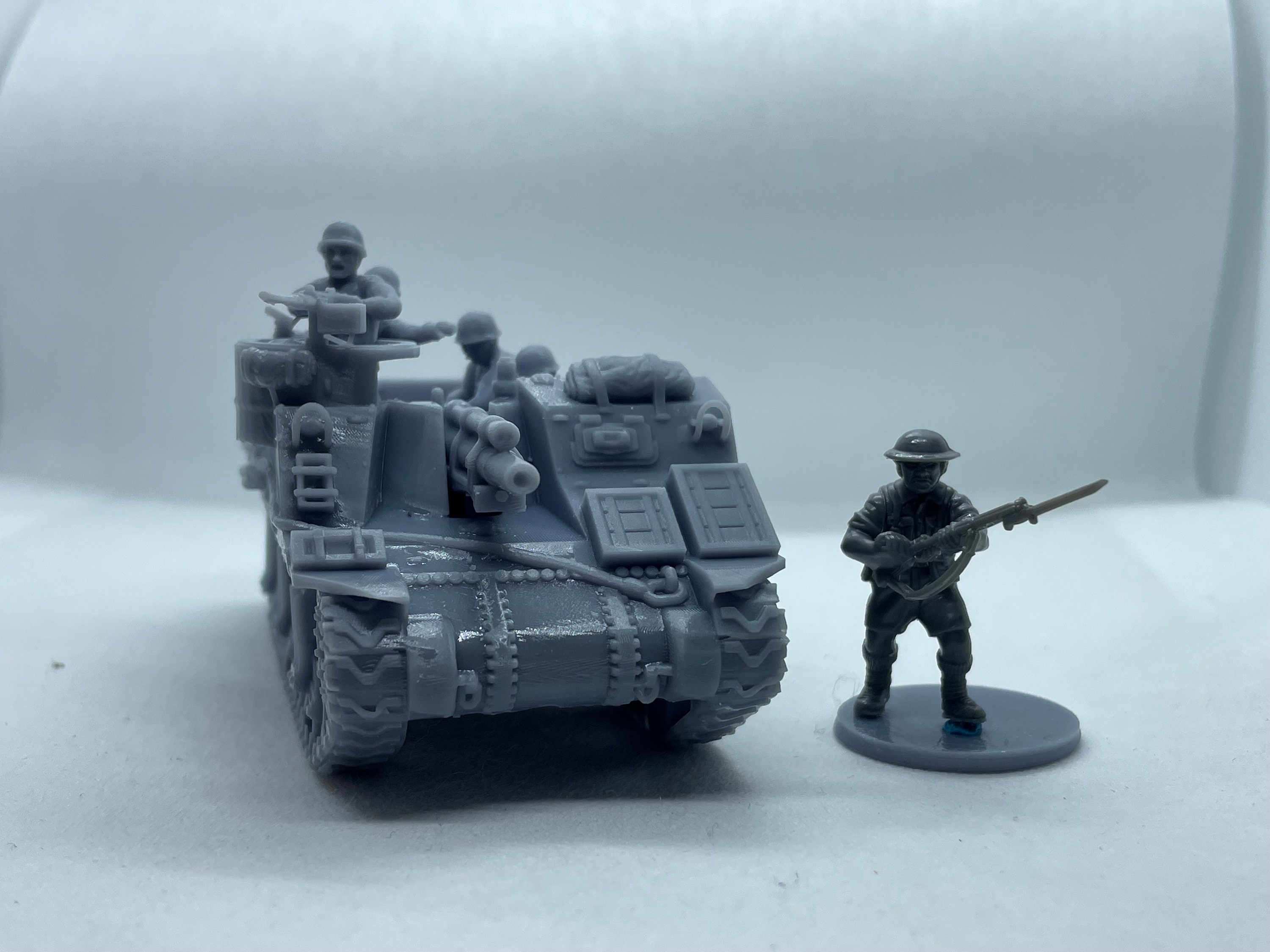 M7 Priest United States Self-propelled Gun With Crew - 3D Resin Printed ...