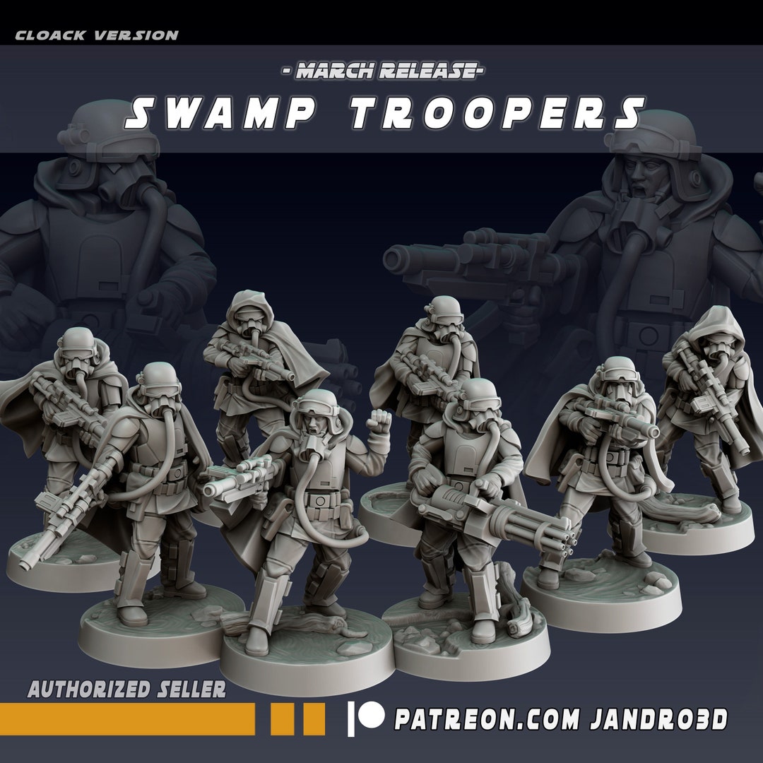 8x Swamp Trooper Squad - Cloak or No Cloak - Interstellar Civil War ...