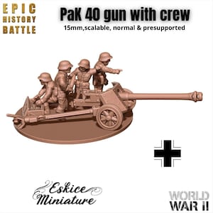 Early War German Starter Pack - 3D Resin Printed, 15mm Scale - Etsy