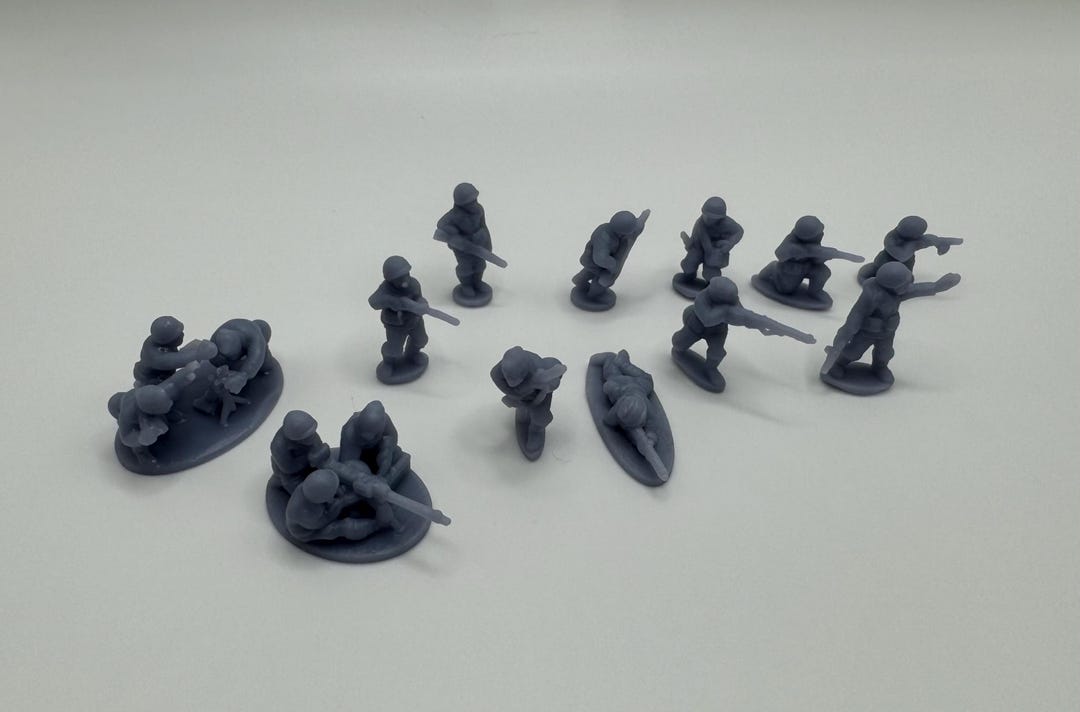 Early War Italian Infantry Pack - 3D Resin Printed, 15mm Scale - Etsy