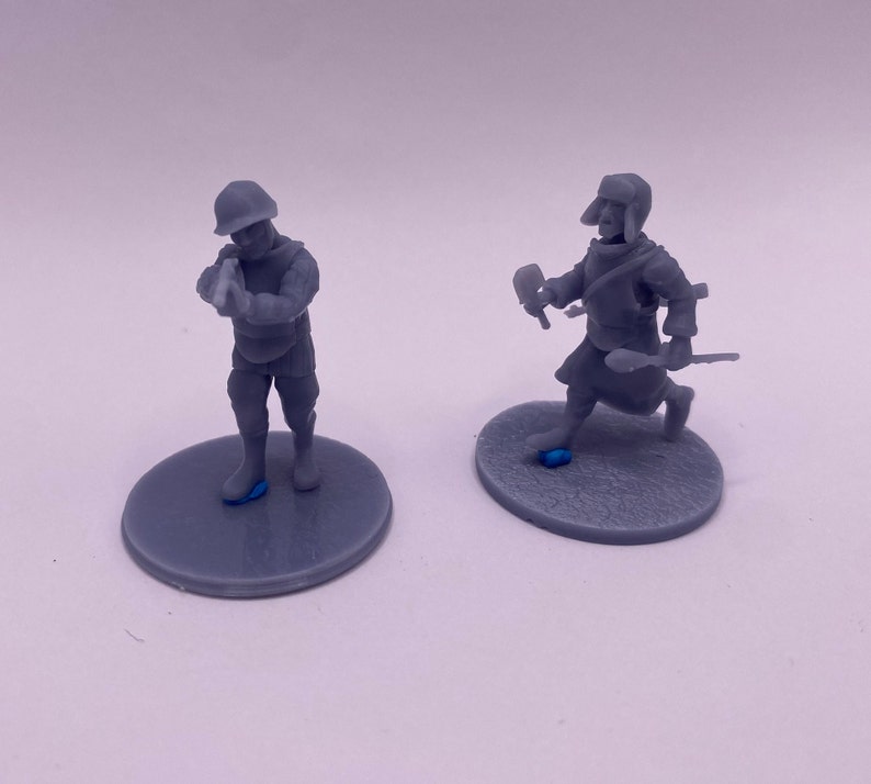 10x Soviet Army Assault Engineer Squad - World War 2 - 3D Resin Printed ...
