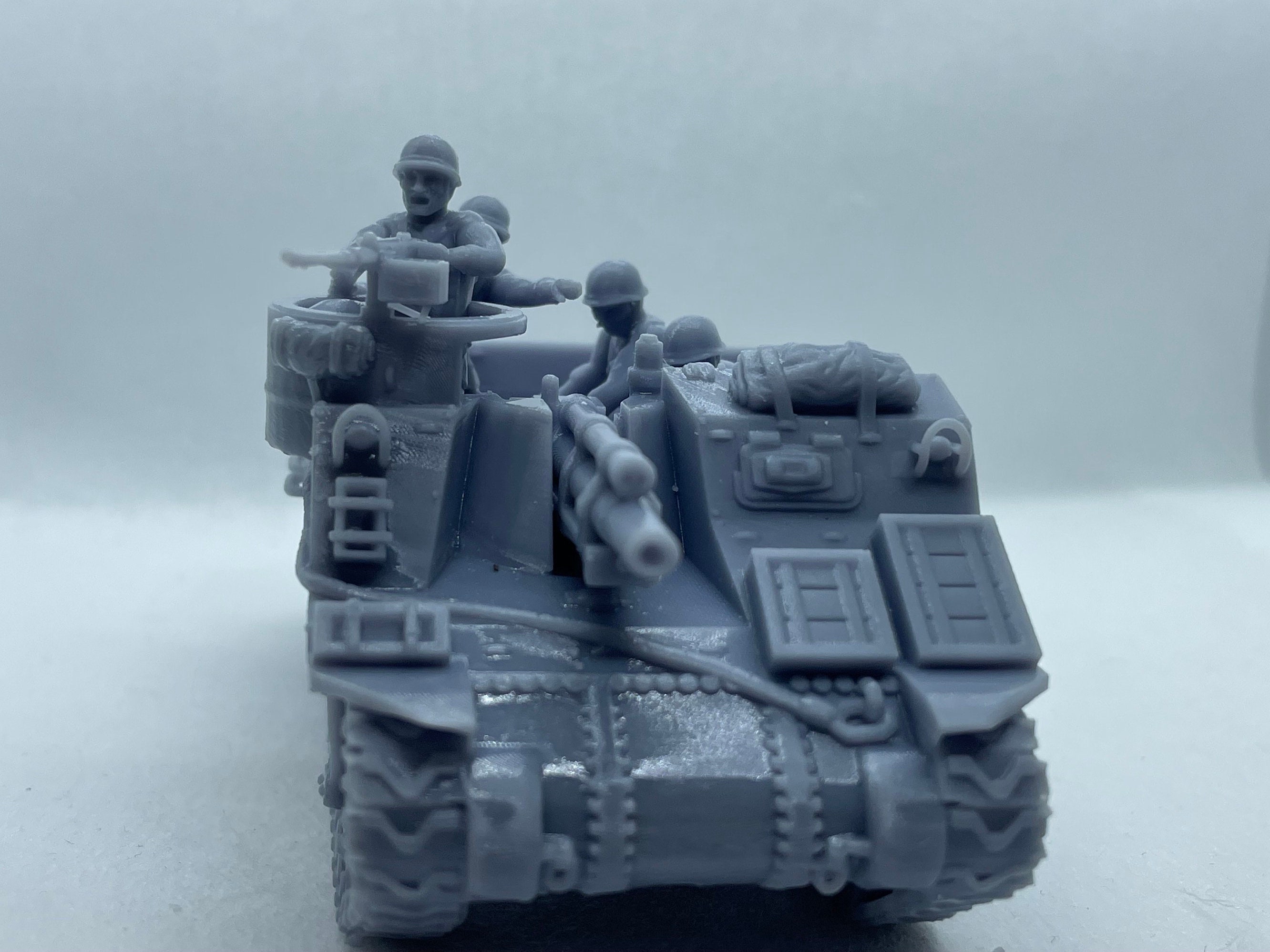 M7 Priest United States Self-propelled Gun With Crew - 3D Resin Printed ...