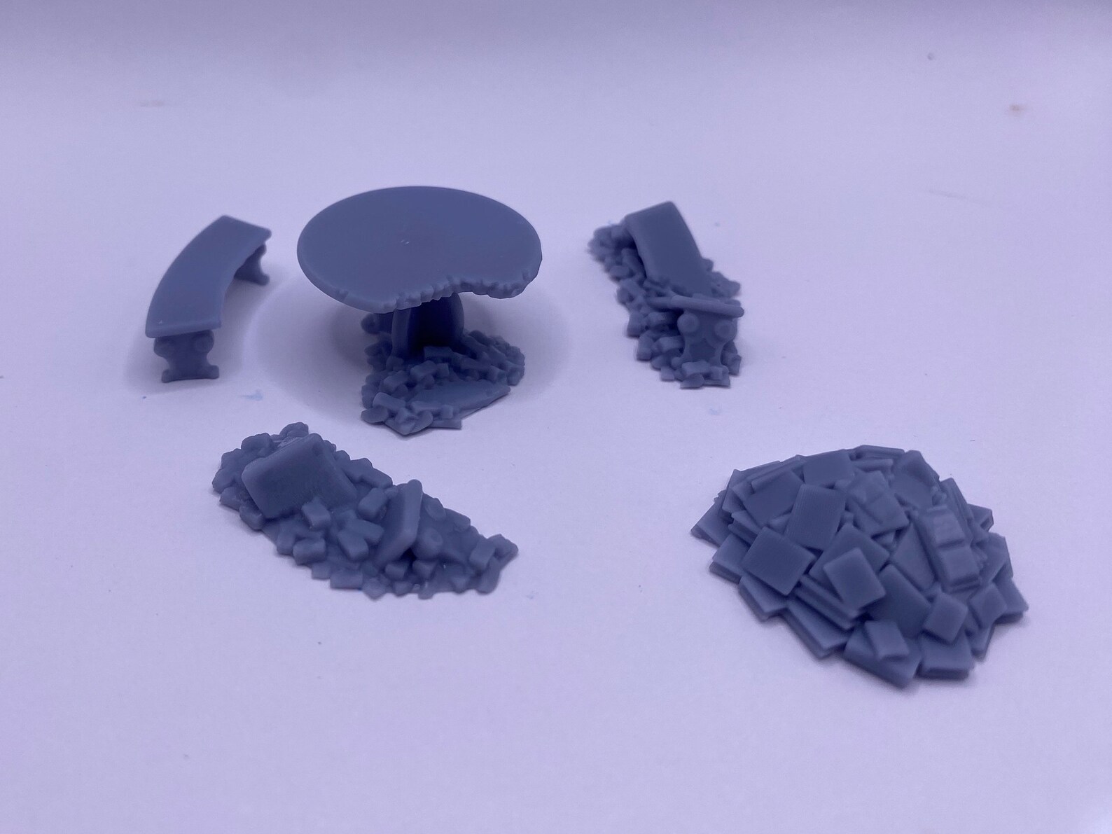 Generic WW2 Barricade Scatter Terrain - 3D Resin Printed, 28mm Scale - Etsy