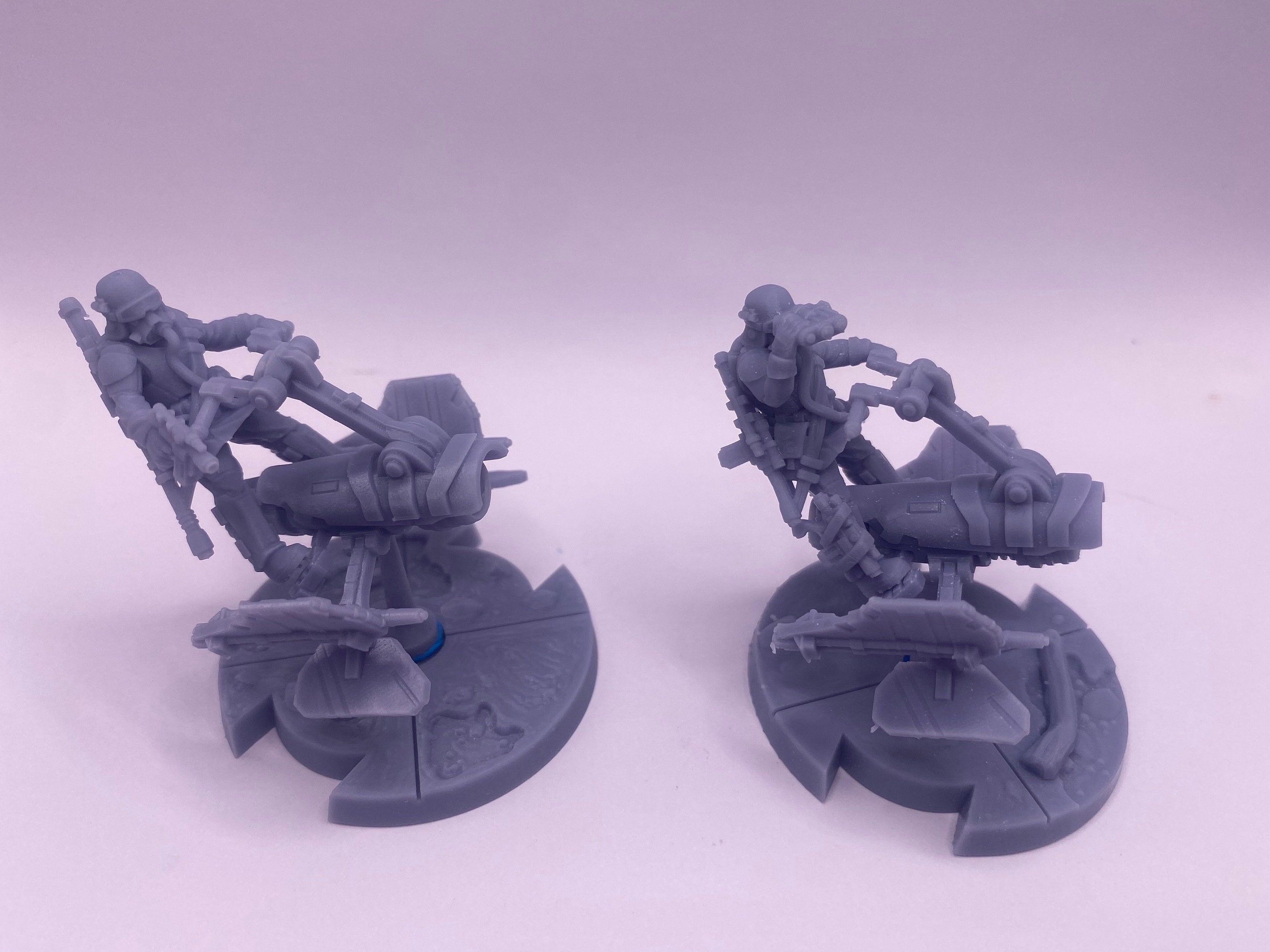 4x Swamp Speeder Trooper Squad Interstellar Civil War 3D Resin Printed ...