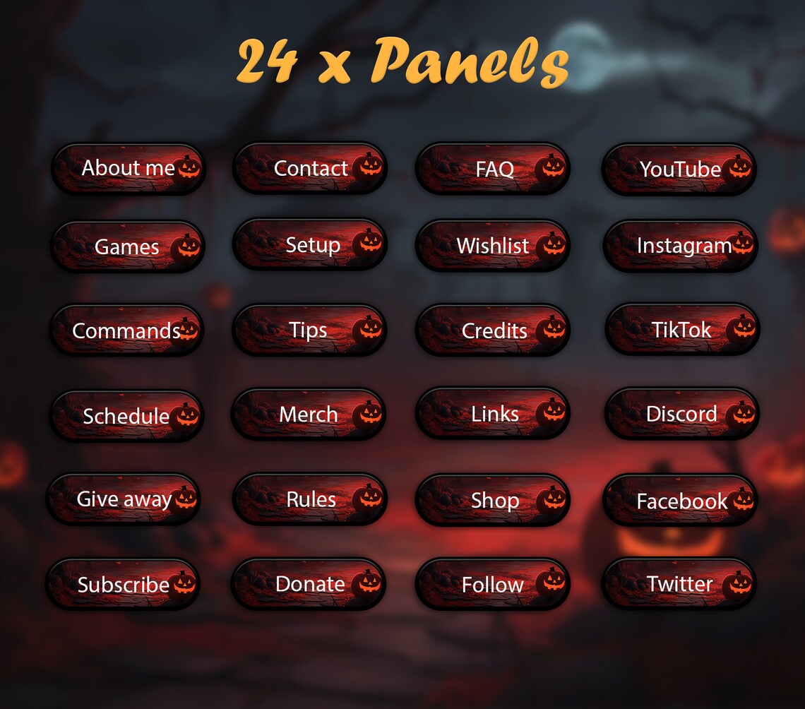 Animated Twitch Overlay Pack | Stream Overlays Package | Aesthetic ...