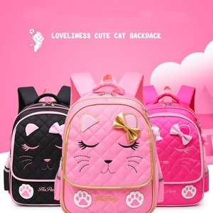 Children's Two-three-wheel Trolley Schoolbag Detachable - Etsy