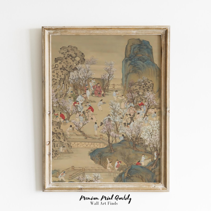 Landscape Asian Wall Art - Etsy