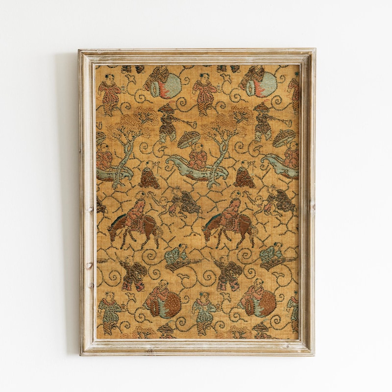 Ming Pattern Fabric - Etsy