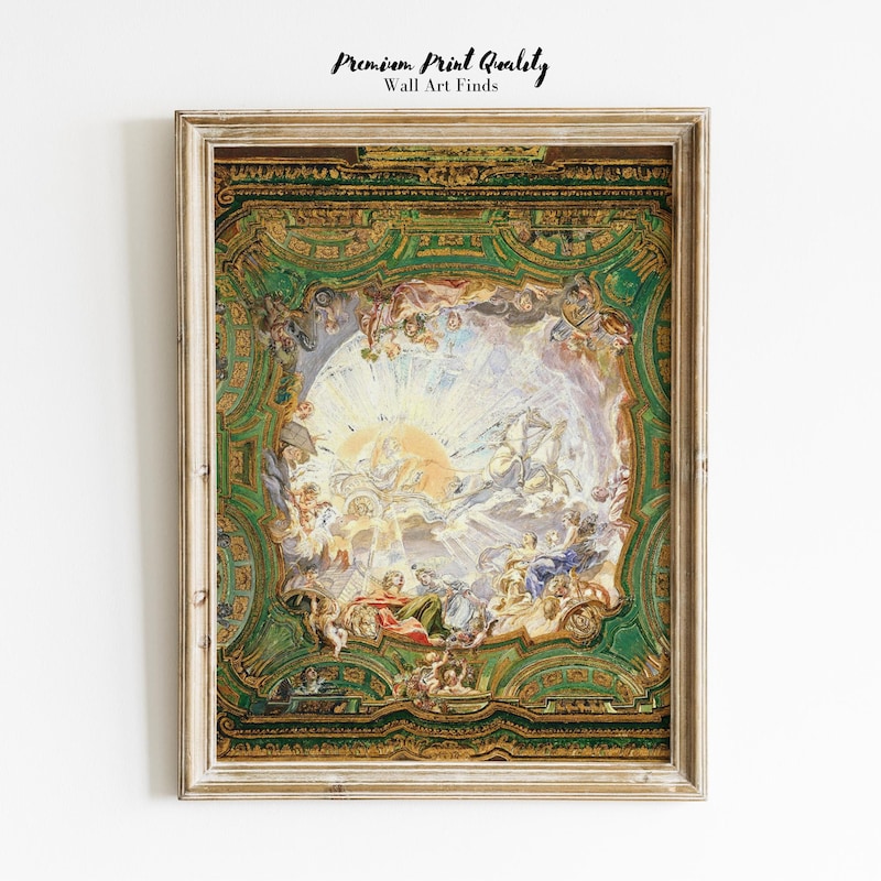 Rococo Print - Etsy