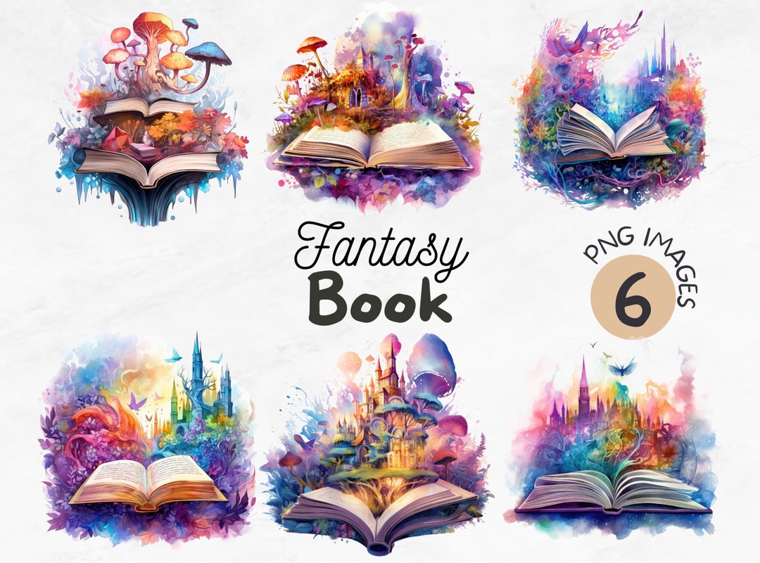 Fantasy Book PNG | Fantasy Book Clipart | Book Png | Reading Png | Book ...